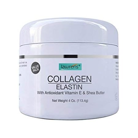 Amazon.com: Collagen Elastin Cream with Antioxidant Vitamin E & Shea ...