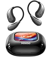 Amazon.com: MINISO X28 AI Translation Earbuds Open Ear Wireless ...