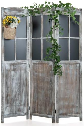 CASART 3 Panel Room Divider, Freestanding Folding Privacy Screen with ...