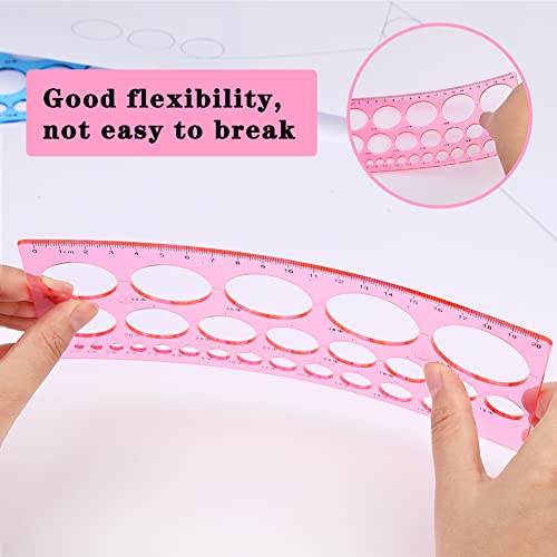 Snapklik.com : Circle Templates Measuring Geometry Ruler, Shape ...