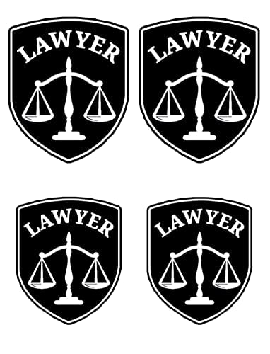 Advocate Logo Stickers Pack of 4 (2 Sizes 4 & 5 inch) | Advocate ...
