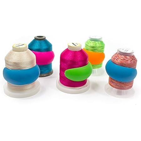 Amazon.com: Hulameda 48 Pieces Thread Spool Huggers to Prevent Thread ...