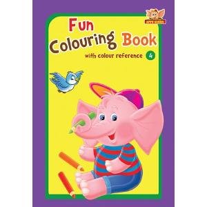 Fun Colouring Book - 4 4th Ed : Amazon.in: Books