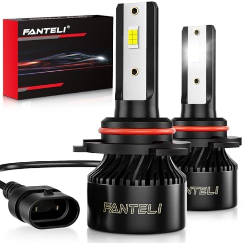 Amazon.com: 6-Sides 9012 HIR2 LED Headlight Bulbs Kit High Low Beam ...