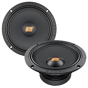 HERTZ SPL Show Series SV-2001 8 in. (200mm) SPL 4-Ohm Midrange Speakers (Pair) : Amazon.in ...