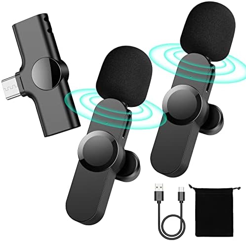 Micro Cravate Sans Fil pour Smartphone USB C,2.4GHz Mini Micro Android ...