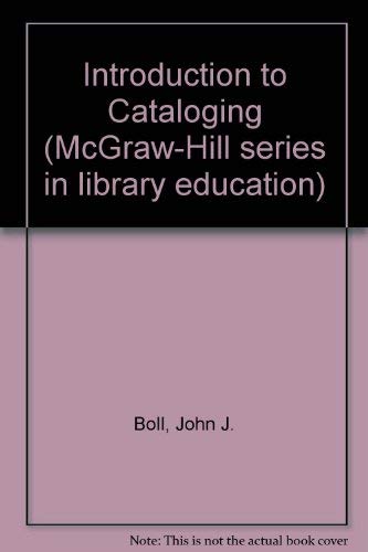 Introduction to Cataloguing: Entry Headings with Emphasis on ...