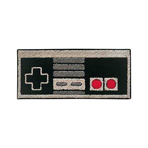 Amazon.com: Controller Patch Embroidered Iron-On Game Retro Videogame 8 ...