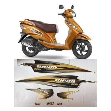 HRBull Tvs Wego Yellow Color Sticker_(Wego_Sticker_Yellow) : Amazon.in ...