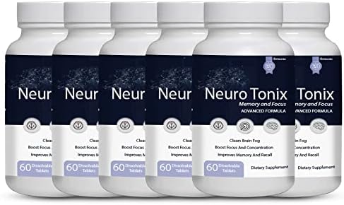 Amazon.com: Neuro Tonix Advanced Formula for Memory and Focus ...
