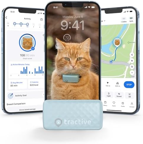Amazon.com: Pawfit Lite for Cats 4g GPS Tracker | Real Time Tracking ...