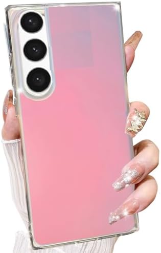 Amazon.com: Changjia for Samsung Galaxy S24 Plus Holographic Glitter Case,Cute Fluorescent ...