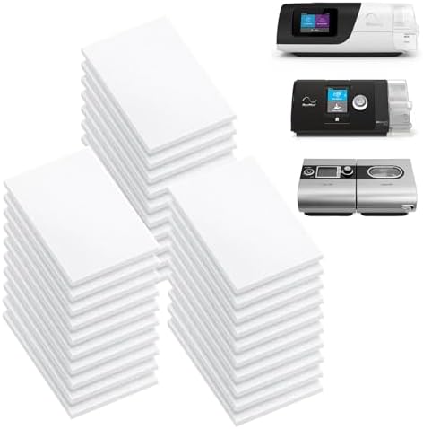 Amazon.com: 30 Packs CPAP Filter - Premium Ultra Fine Disposable ...