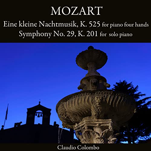 Amazon.com: Mozart: Eine kleine Nachtmusik, K. 525 for Piano Four Hands ...