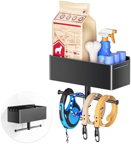 Amazon.com: Oukimly Dog Leash Holder for Wall, Dog Leash Hooks, Pet ...
