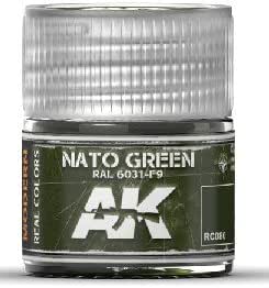 Amazon.com: Real Colors: NATO Green RAL6031 F9 Acrylic Lacquer Paint ...