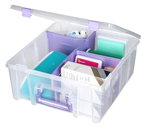 Snapklik.com : ArtBin Super Satchel Double Deep Compartment Box - Art ...