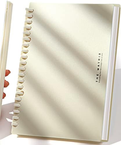 Amazon.com : Spiral Notebook 5x7 Wide Ruled for Work Refillable Pages ...