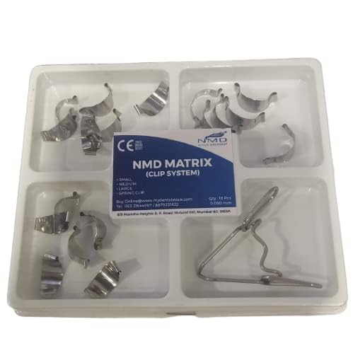Buy DENTAL TOOL Matrix Clip System 18 Pcs Online at Low Prices in India ...