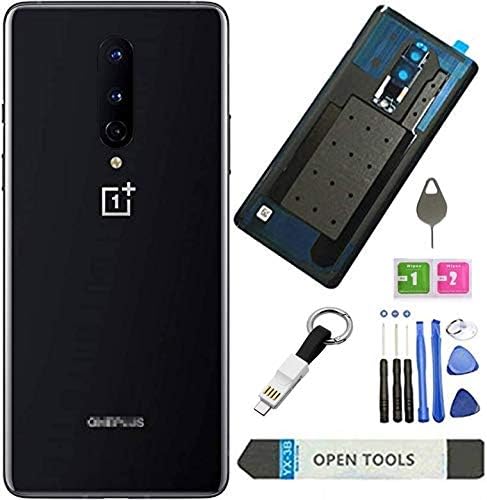 Amazon.com: for Oneplus 8 Back Cover Glass Replacement with Camera ...