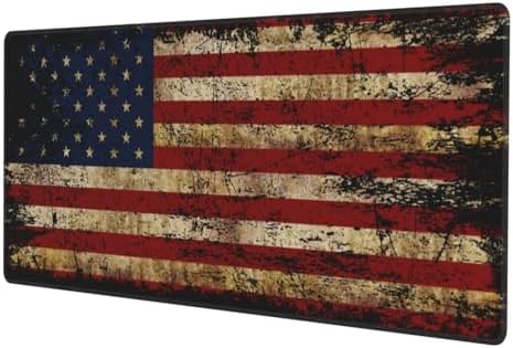 Amazon.com: American Flag Gaming Mouse Pad, Large Mouse Pad for Desk ...