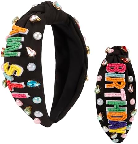 Amazon.com : CUBACO Birthday Headbands It My Birthday Crown for Women ...