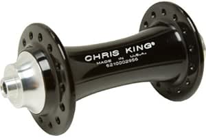 Amazon.com : Chris King R45 Road Hub - Front Black, 28hole, 100mm/9mm ...