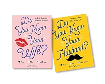 Do You Know Your Wife/Husband Gift Set: See Who Knows Who Best with a ...