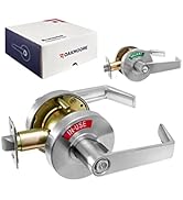 OAKMOORE Commercial Grade Bathroom Door Lock Handle with Occupancy ...