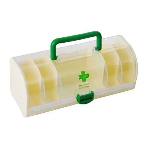 Medication Carry Case for Medicine - Plastic Storage Box for Pill ...