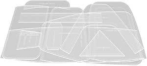 Amazon.com : Nuhikap Sling Bag Acrylic Template,Leather Pattern Acrylic ...