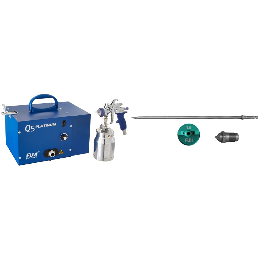 Fuji Spray 3005-T70 Q5 Platinum - T70 Quiet HVLP Spray System and Fuji ...