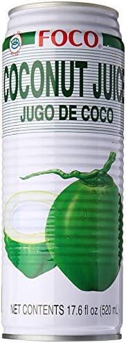 Amazon.com : Foco Coconut Juice, 17.6 oz : Foodandbeverages : Grocery ...