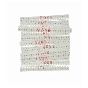 18 Types x 20 Pieces, Total 360 Pieces 0603 Multilayer Chip Ferrite Bead Kit 0R 10R 30R 60R 68R ...
