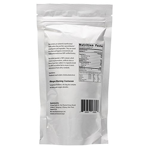 Cricket Powder 2-pack (100% Cricket; .44 lb; 70g protein per cup) by ...