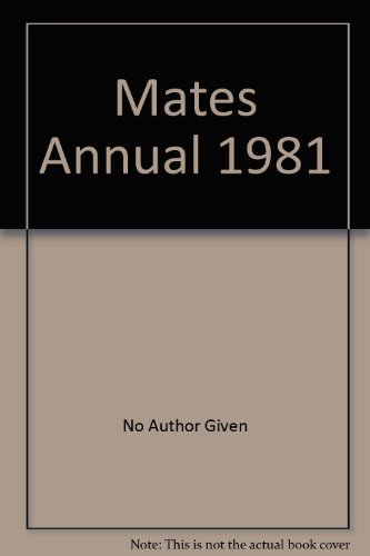 Mates Annual 1981: Unknown: 9780850375510: Amazon.com: Books