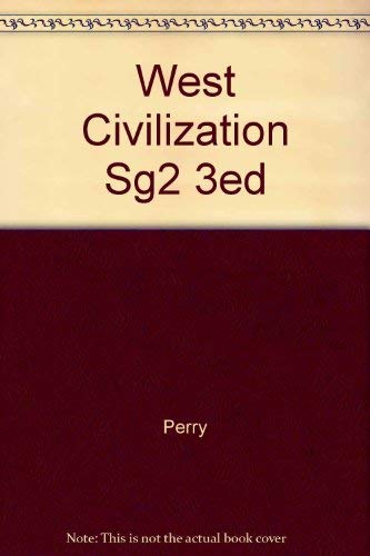 Western Civilization Study Guide Volume 2: From the 1400s 3rd Edition ...