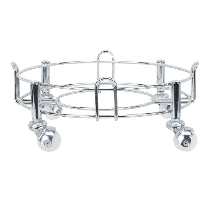 NEKKO Heavy Stainless Steel Gas Cylinder Trolley With Wheel | Gas ...