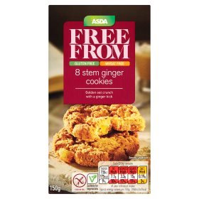 Amazon.com: ASDA Free From Stem Ginger Cookies 150g : Grocery & Gourmet ...