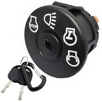 Lawn Mowers Tractor Ignition Switch 532175566 4-Position 7-Terminals ...
