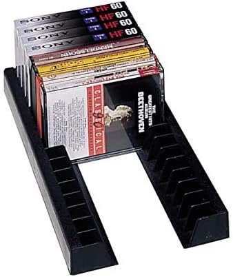 Amazon.com: Universal Storage Rail DVD CD and Other Media Organizer for ...