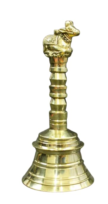 Brass Puja Bell Brass Garud Ghanti for Home and Temple Prayer Bell ...