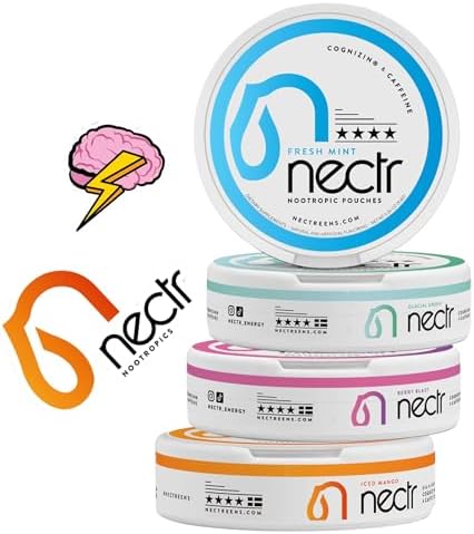 Amazon.com: Fully Loaded Alpha Nootropic Pouches (Mint) - 5 Cans - 15 ...