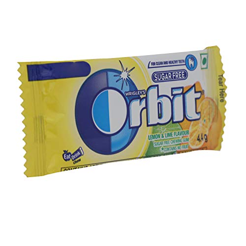 Wrigley's Wrigleys Orbit Sugar-Free Chewing Gum - Lemon & Lime, 4.4g ...