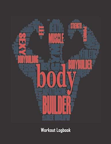 Bodybuilding Log Book: Powerlifting Notebook Training Journal Gym 8 ...