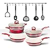 Amazon.com: Chef's Star Nonstick Pots and Pans Set Professional Grade ...