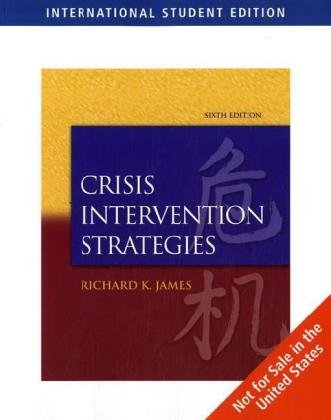 Buy Crisis Intervention Strategies Book Online at Low Prices in India ...