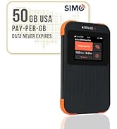 Amazon.com: SIMO Solis 5G WiFi Mobile Hotspot for Travel, Local and ...