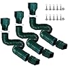 plusgutter Rain Gutter Downspout Extensions, Flexible Downspout ...