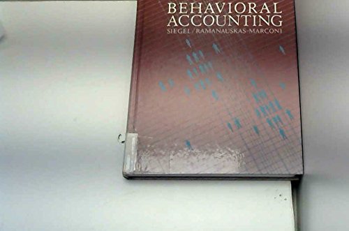 Buy Behavioural Accounting Book Online at Low Prices in India ...